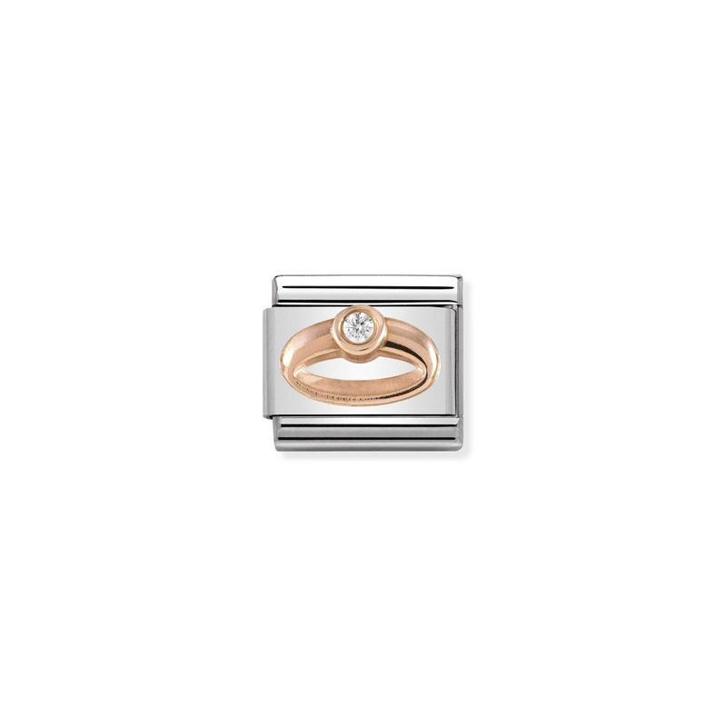 Nomination-Composable-Link-Ring-Cubic-Zirconia-9K-Rose-Gold_1200x1200 ...